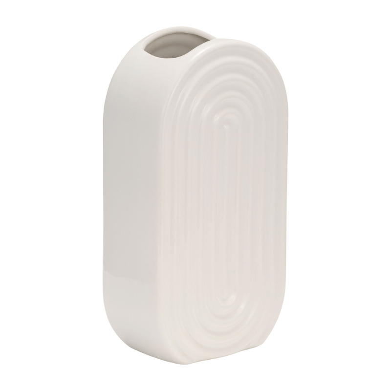 Tall White Harlow Vase – Wyrth Home